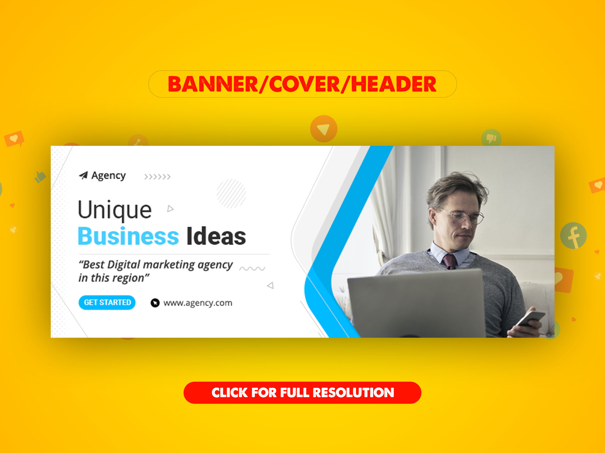 Digital Marketing Agency Facebook cover,banner ads