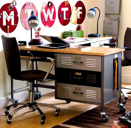 decora y disena: 17 Ideas de Cuarto de Estudio para Chicos