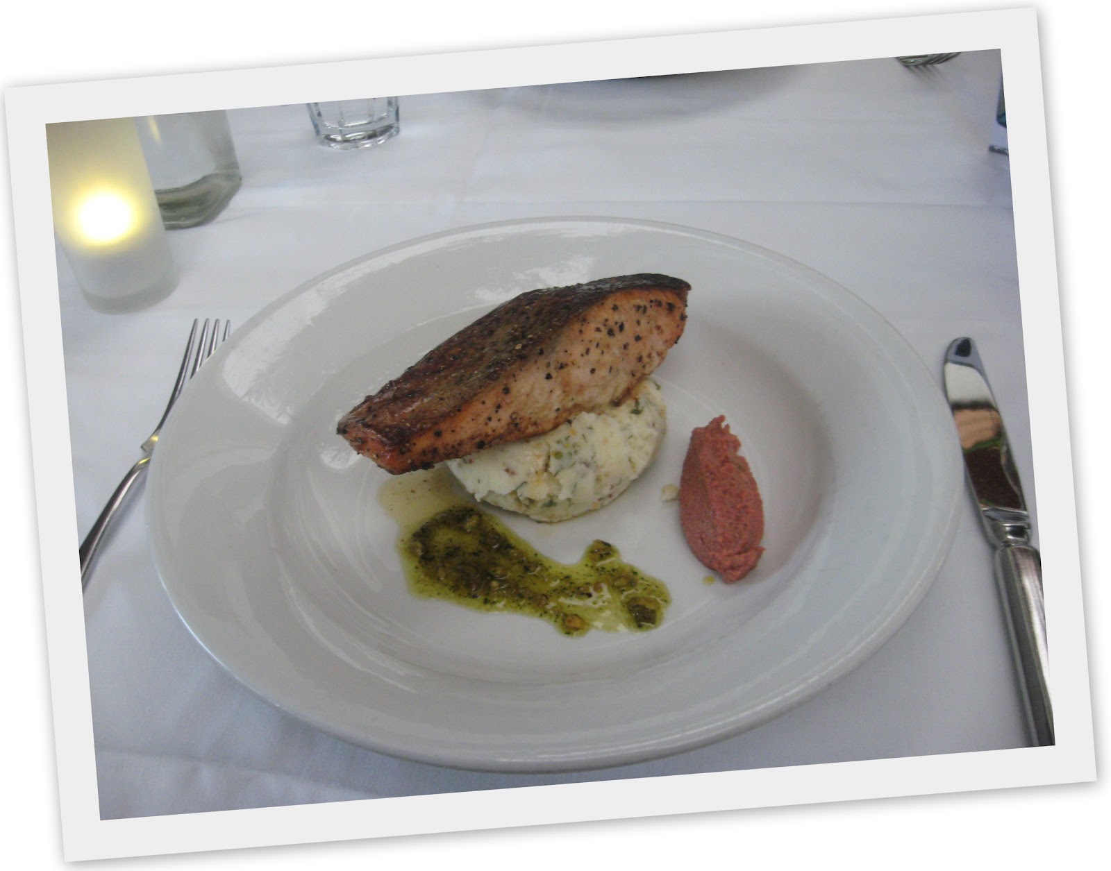 Anthea's eats: a tropical garden and amazing salmon at the Atrium ...