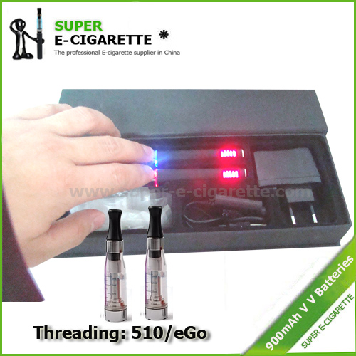 900mAh Variable Voltage Batteries with LCD display E-Cigarette kit
