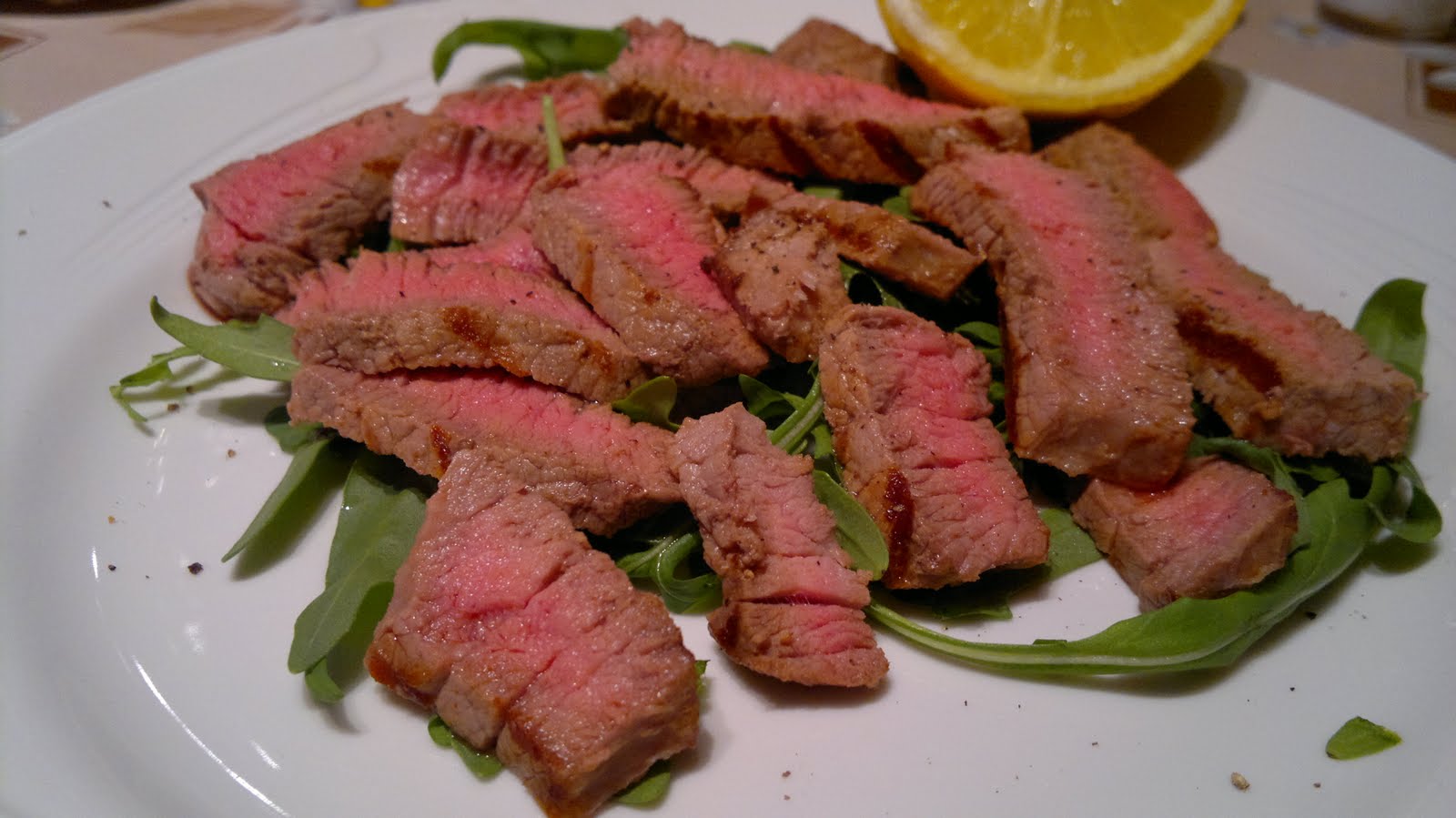 Tagliata con rucola | Il trovaricette