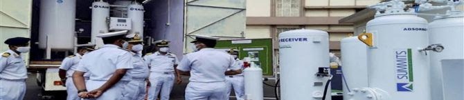 COVID-19: Indian Navy Brings 340 Metric Tons of Liquid Oxygen, Other ...