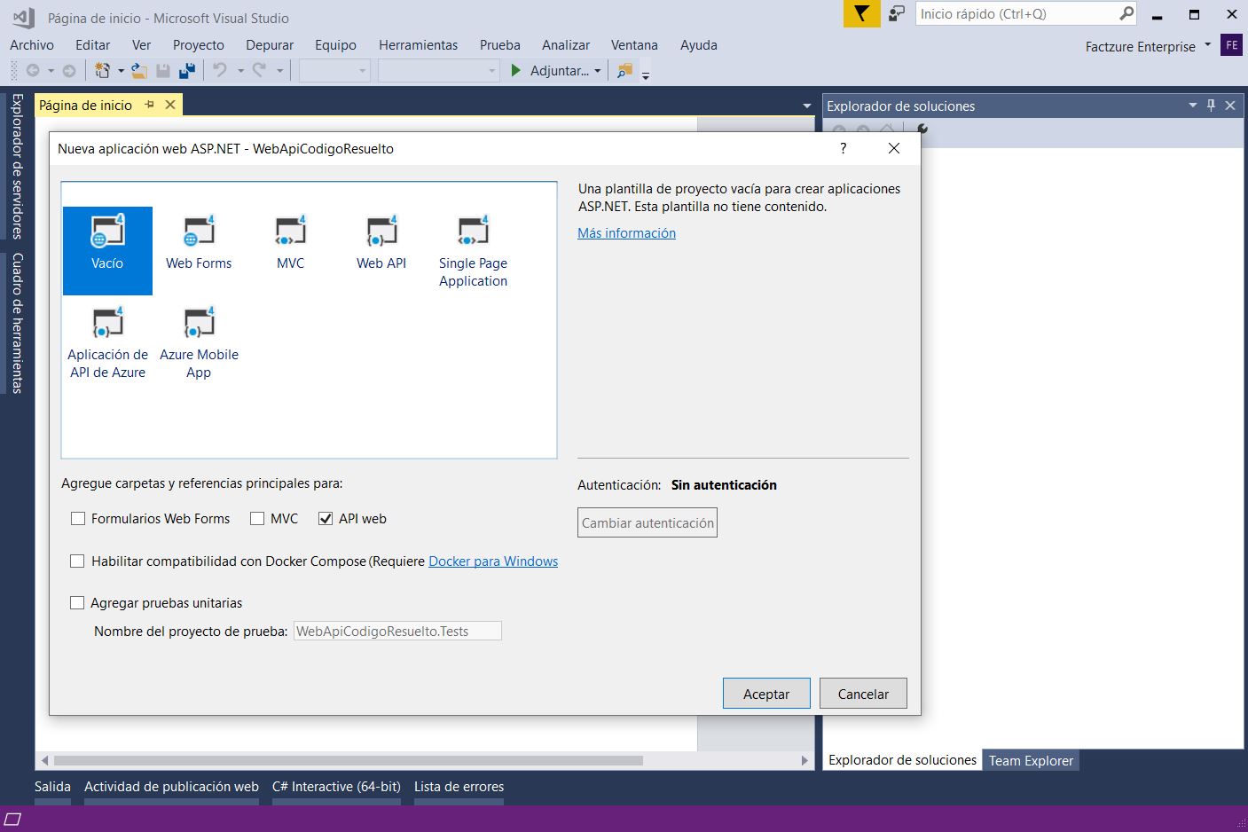 CREACIÓN DE UN API WEB [API REST] BÁSICO EN C#