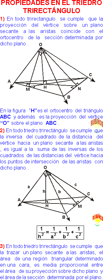 ÁNGULOS EN EL ESPACIO DIEDRO TRIEDRO ÁNGULO POLIEDRO PROBLEMAS ...