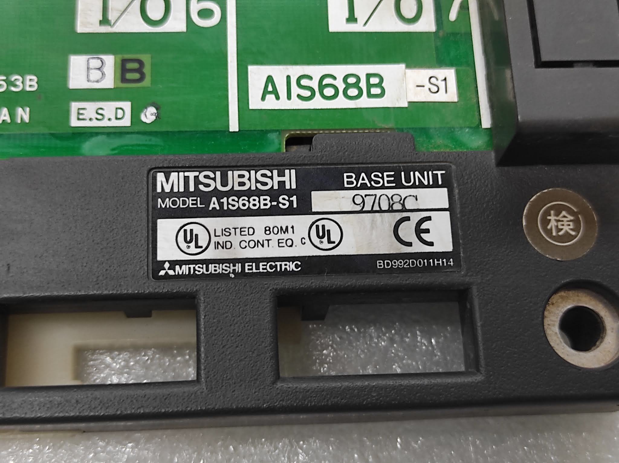 MITSUBISHI A1S68B-S1 BASE UNIT