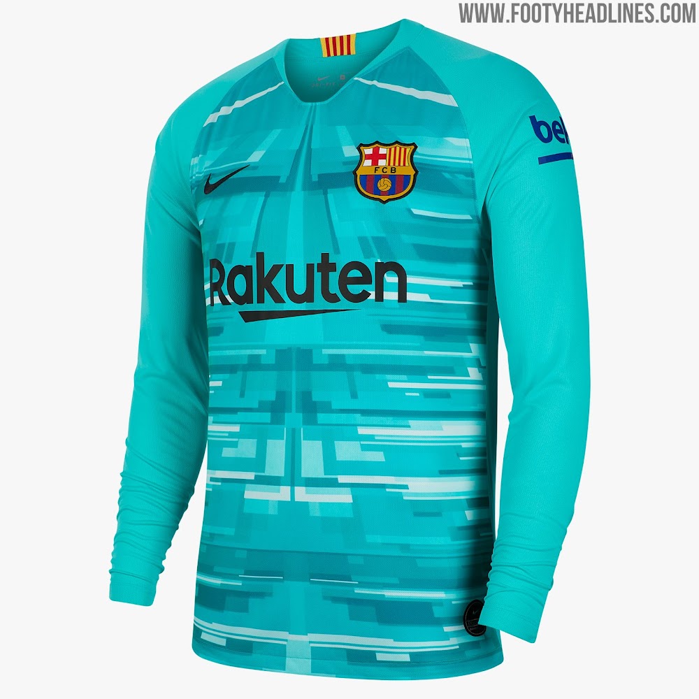 Barcelona 19-20 Goalkeeper Home Kit Released - Footy Headlines