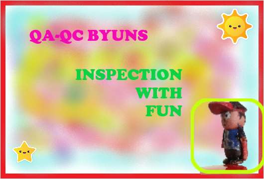 QAQC BYUNS: my inspection philosophy THE WAY I DO INSPECTION