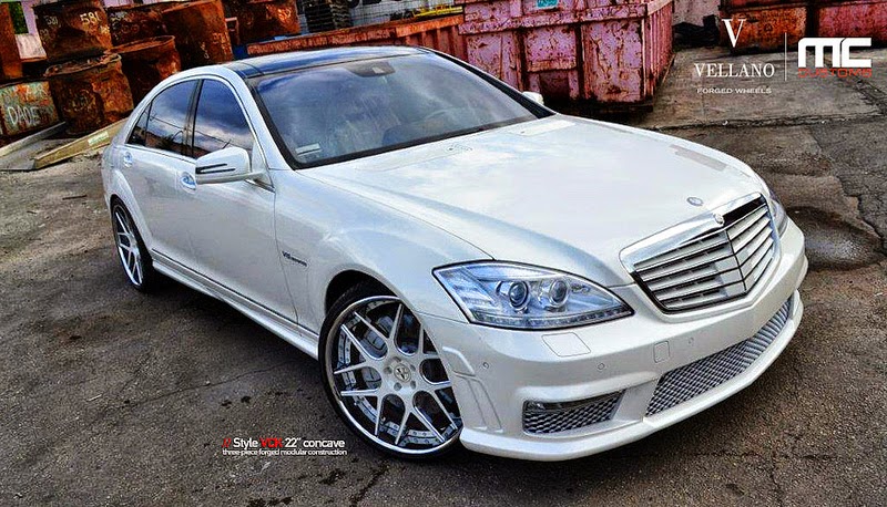 Mercedes-Benz W221 S63 AMG on Vellano Wheels | BENZTUNING