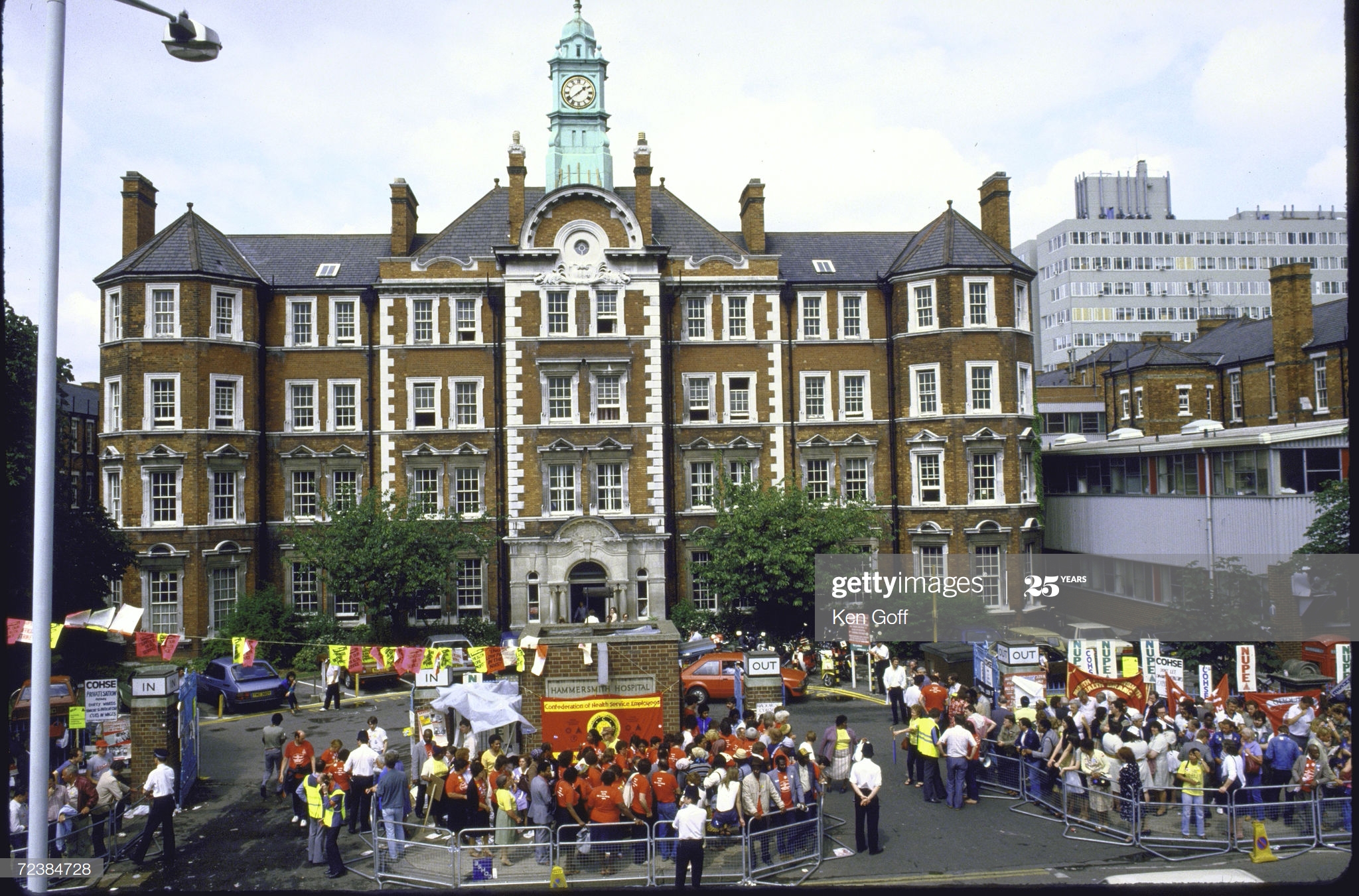 Hayes Peoples History: COHSE Hillingdon Banner