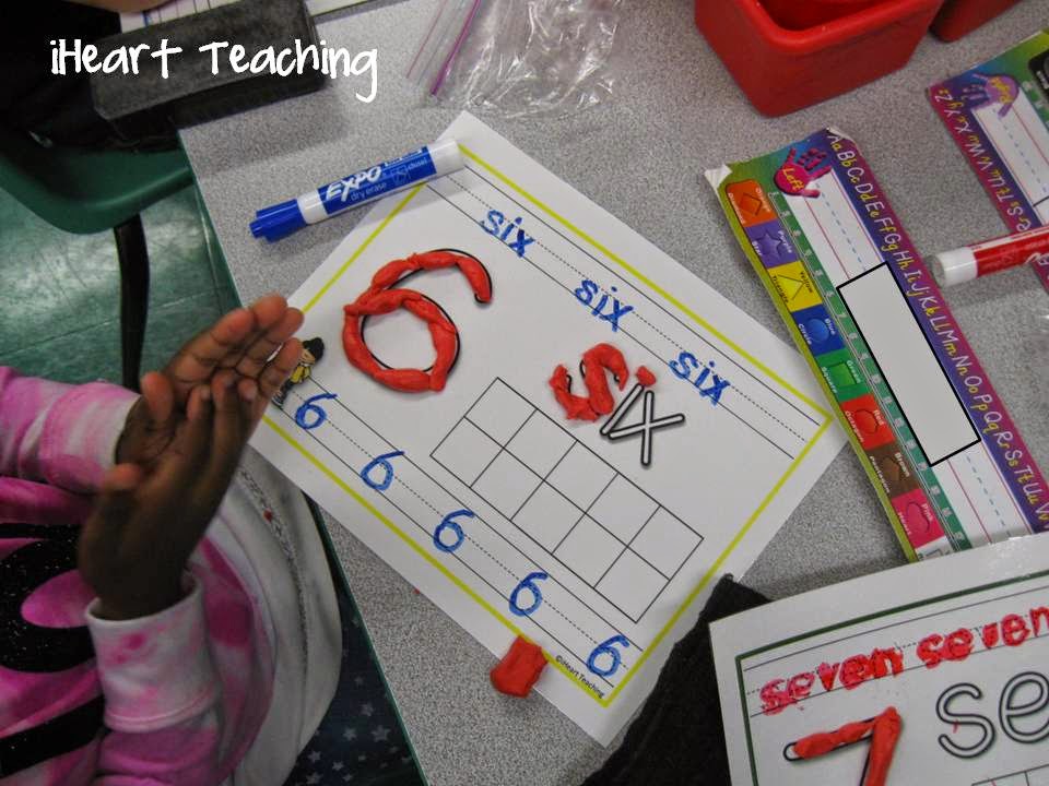iHeart Teaching: Building Number Sense with Play-Doh Mats!
