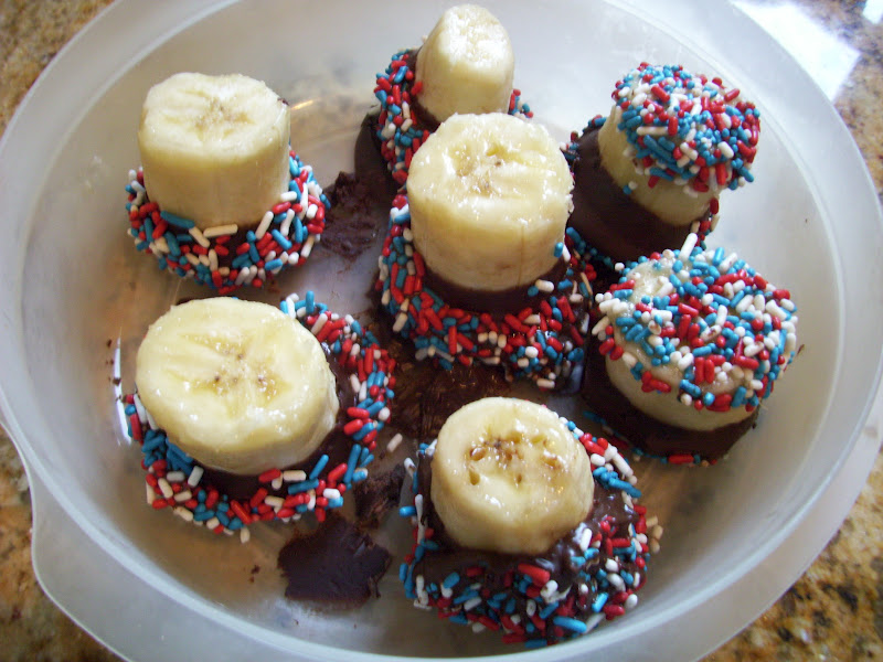 Flavors by Four: Banana Sundae Bites