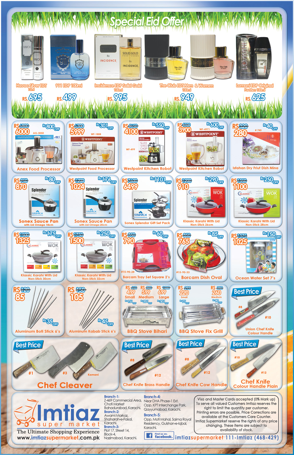 Retail Stores Promotions & Information: Imtiaz SuperMarket