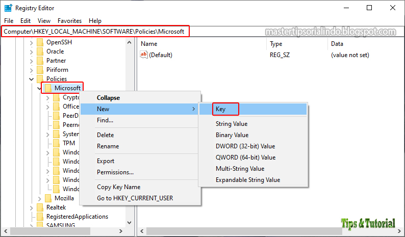 Cara Nonaktifkan Opsi Save Password di Edge - Mastertipsorialindo