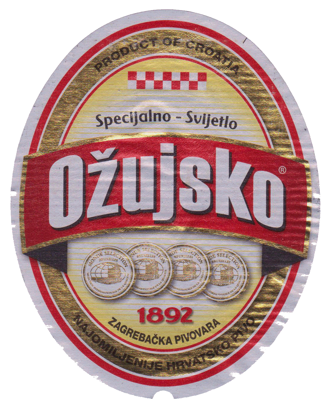 Beer Label Collection of mine: Ozujsko