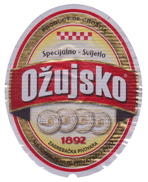 Beer Label Collection of mine: Ozujsko