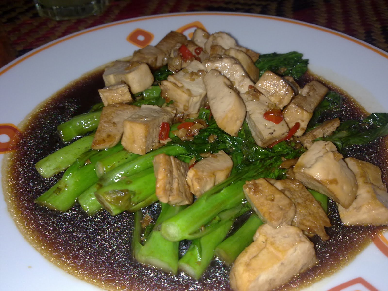 suka main masak-masak: oyster choy sam + tauhu