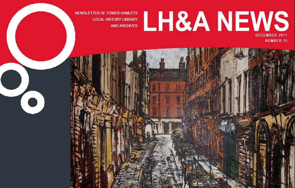 John's Labour blog: Tower Hamlets Local History Newsletter