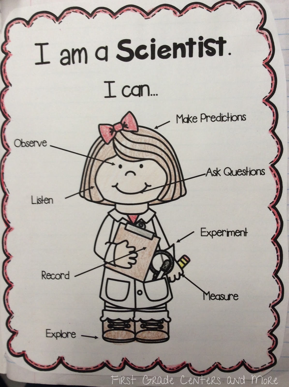 Interactive Science Notebook 1st Grade - First Grade Centers and More