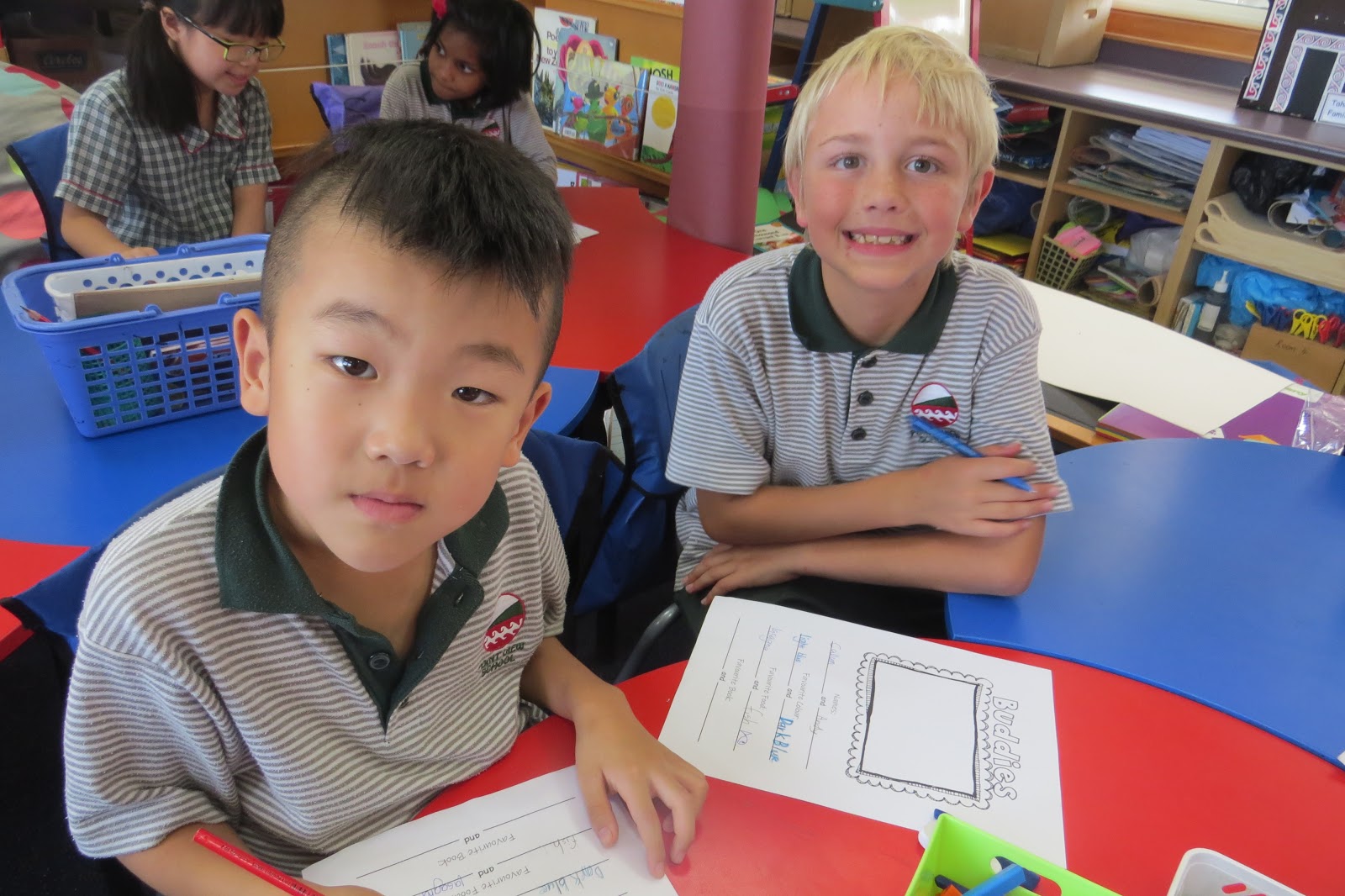 PVS Learning Together: Meeting our Buddy Class - Room 24