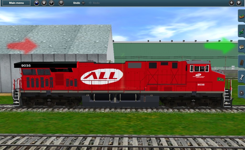 Simulador de trem ( trainz para PC/trainz android): GE C44-9WM dash-9 ...
