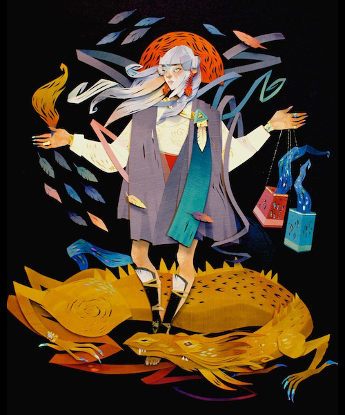 My Owl Barn: Stunning Paper Artwork by Morgana Wallace