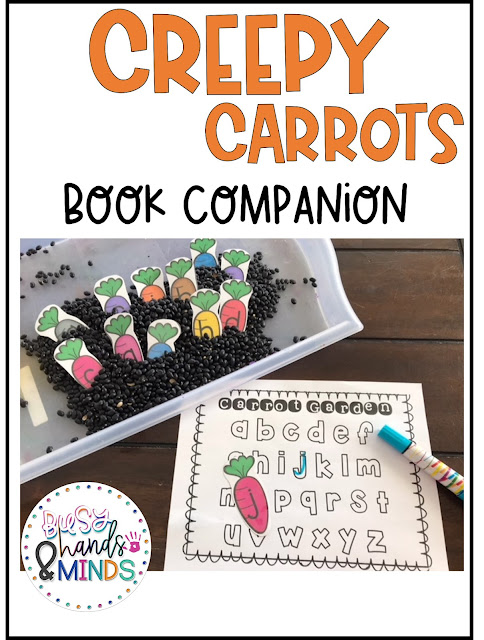 Creepy Carrots Book Companion | Busy Hands and Minds