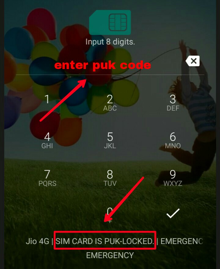 How To Find Puk Code On Sim Card Airtel / Mobile Phone Is Sim Locked ...