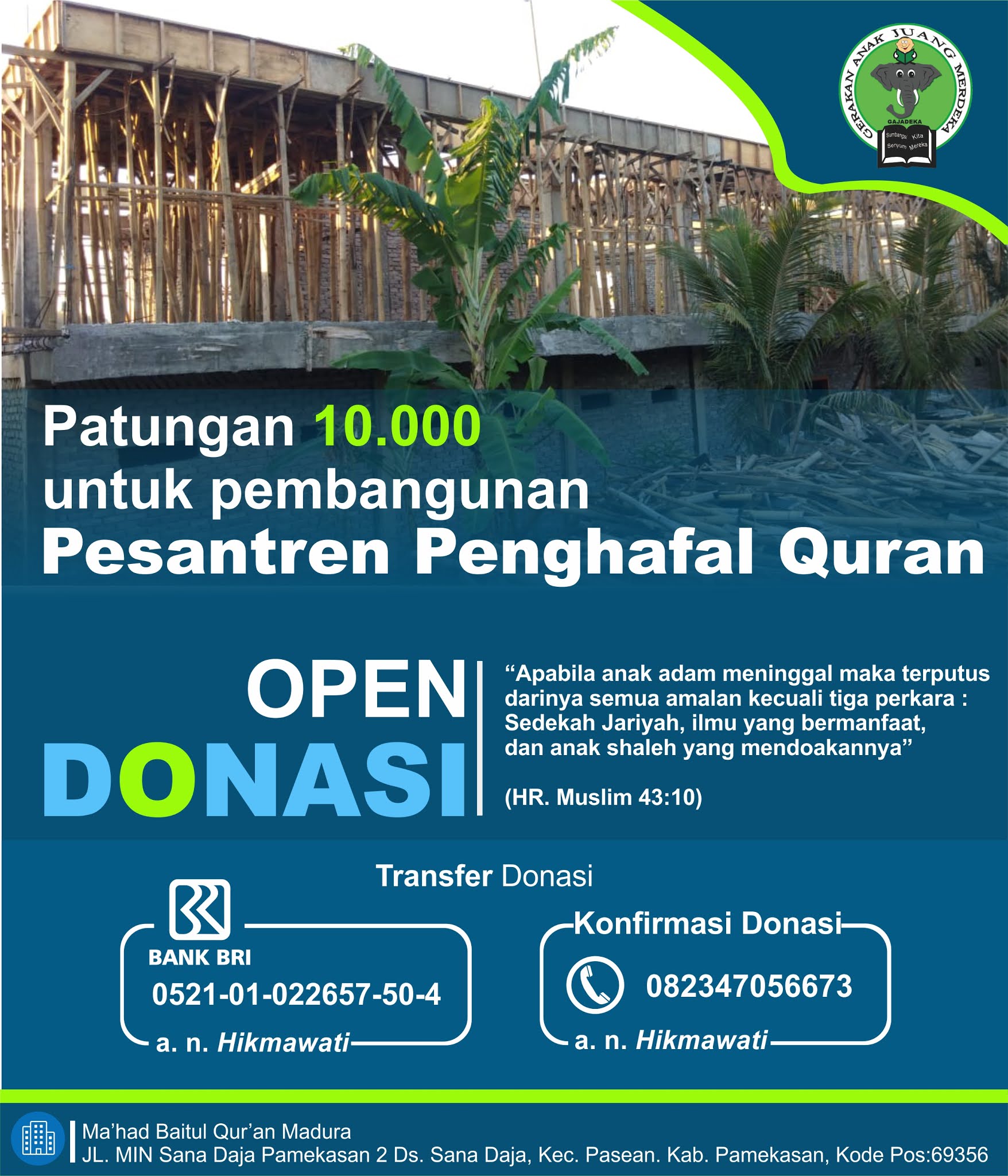 Uptodate RIAS Visual: cara membuat desain open donasi di corel draw x7