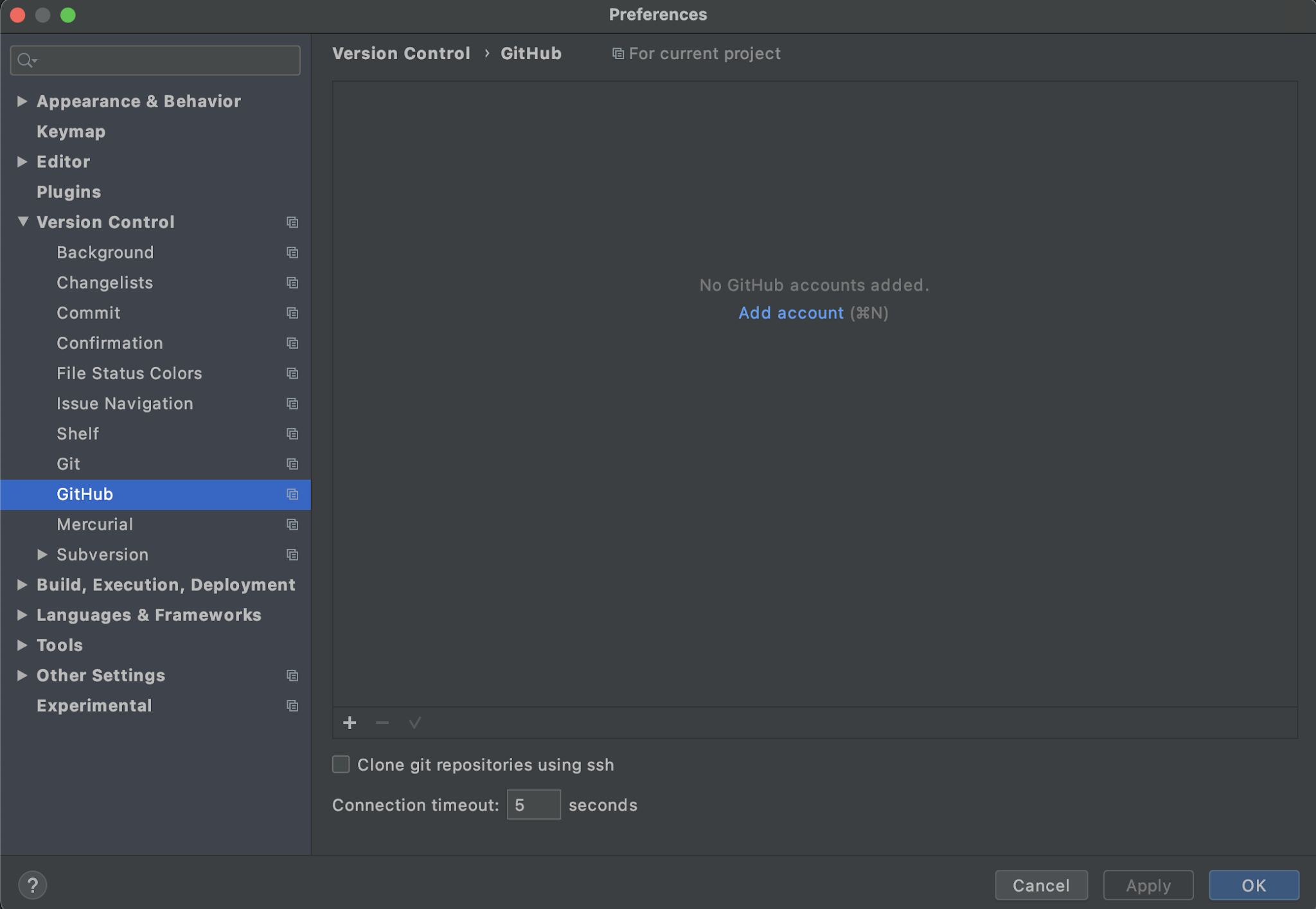 android studio version control (使用 GitHub)