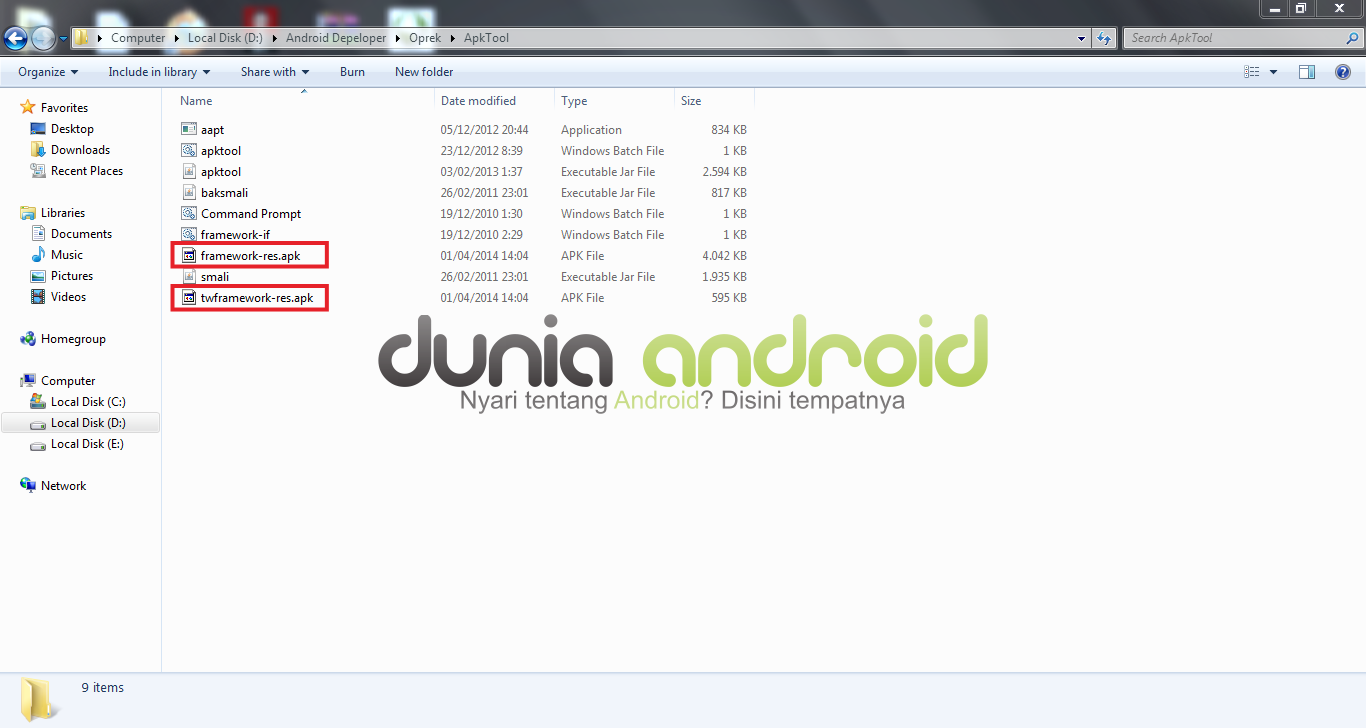 Tutorial Decompile Dan Recompile file APK | Dunia Android Tutorial Decompile Dan Recompile file APK | Dunia Android