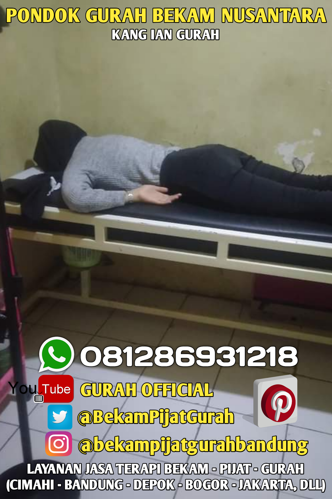 Gallery Kegiatan Proses Terapi Bekam Gurah dan Pijat