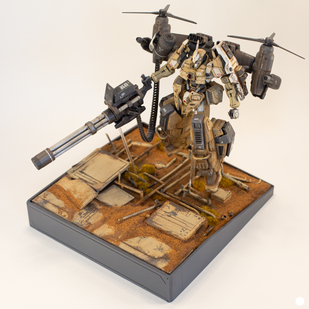 Custom Build: HG 1/144 Striker GN-X "Desert Unicorn"