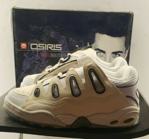 VINTAGE Osiris D3 Skateboard Dave Mayhew OSD3WN 2000 White NAVY | Skate ...