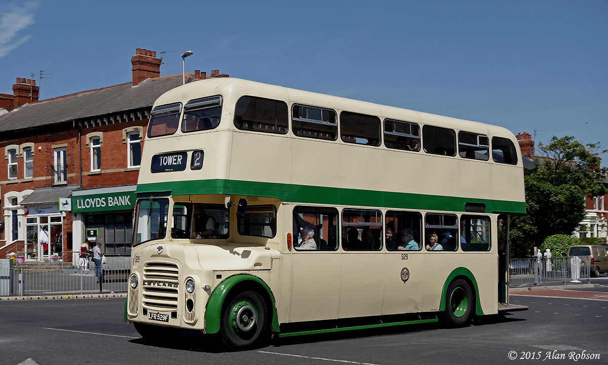 Blackpool Tram Blog: Blackpool PD3 on Zoo Bus