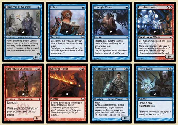 Magic the Gathering Adventures: ISD+RTR Izzet Online Deck