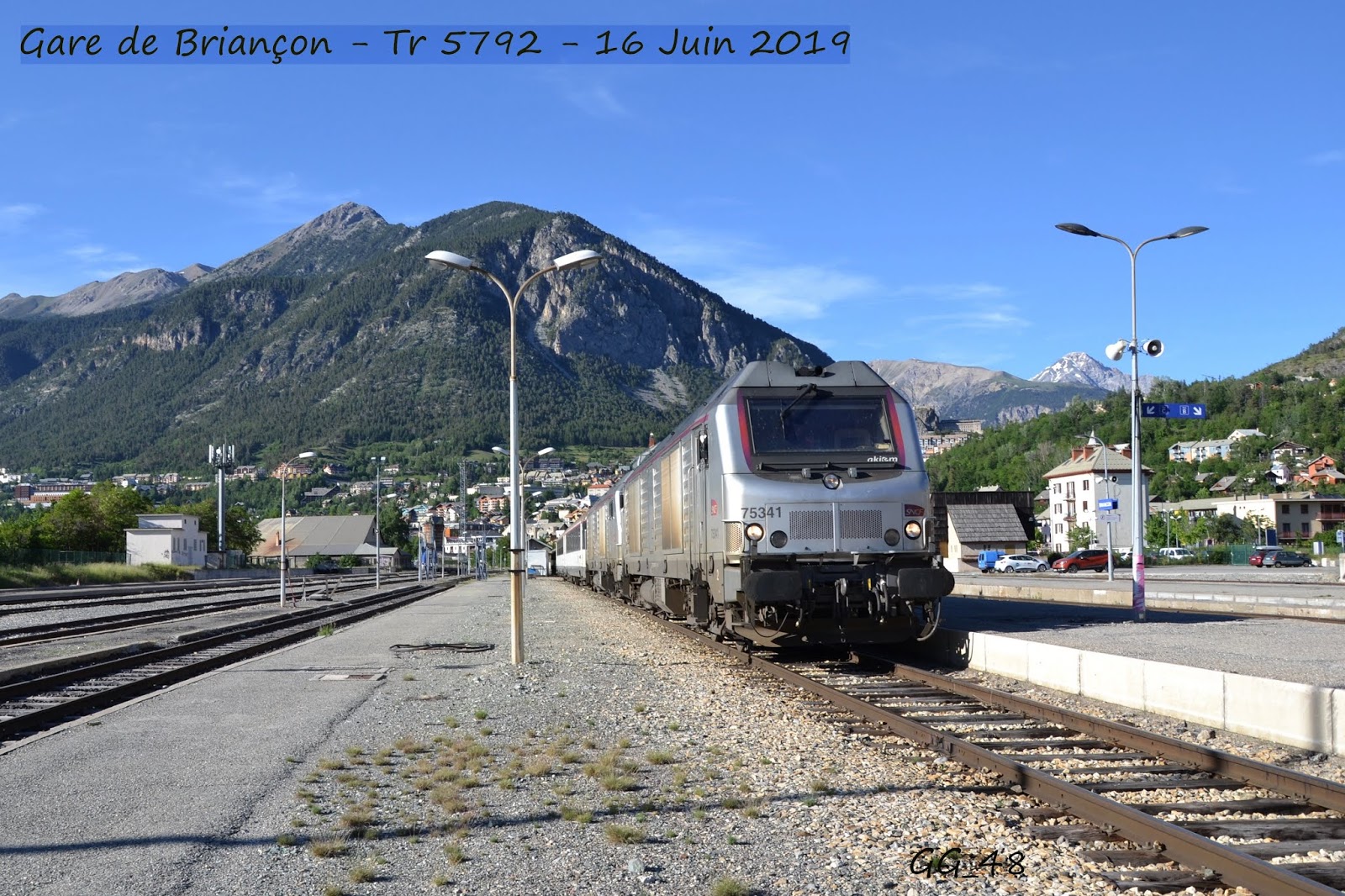 Mes passions, mes collections: Briançon - Le Train de nuit