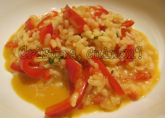 Cuinem?: Risotto de primentó