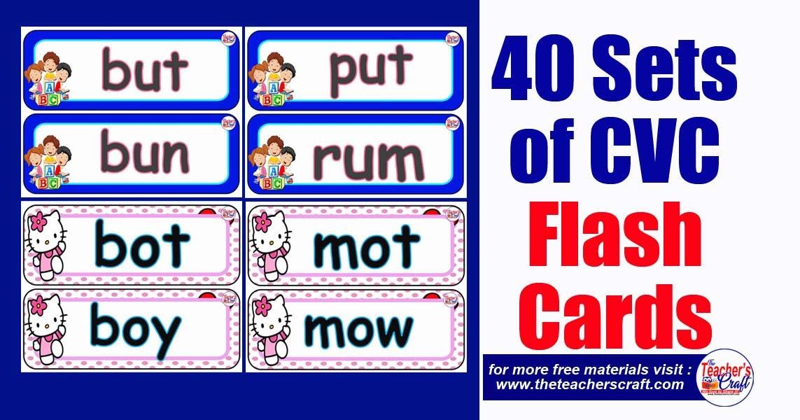 CVC READING DRILL - The Teacher's Craft