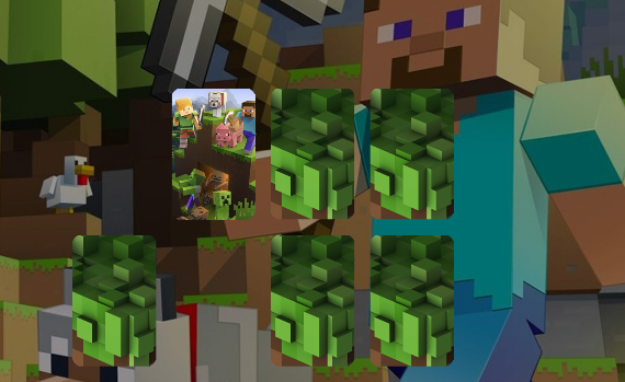 Minecraft Memory - Poka Games - Relaxing Online Anytime