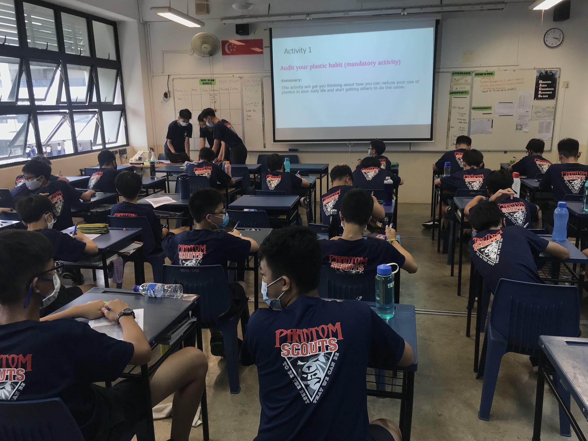 Maris Stella 2516 Phantom Scout Unit: 24 March Wednesday Meeting Photos