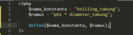 Memahami Penggunaan Variable dan Konstanta pada PHP