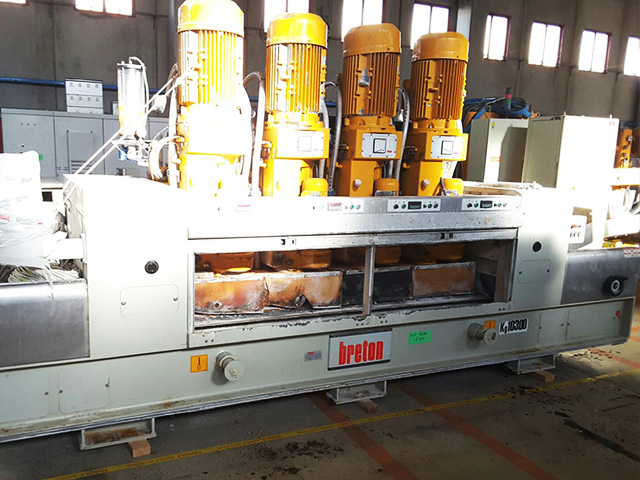 Used machines Breton for polishing and cutting marble and granite ...