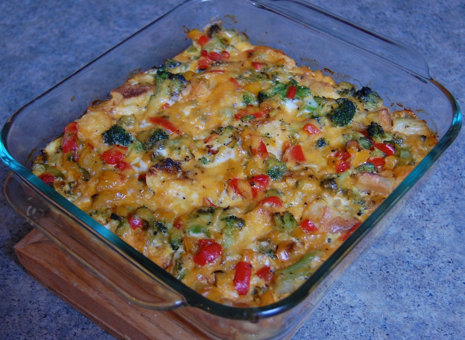 Spring Vegetable Strata