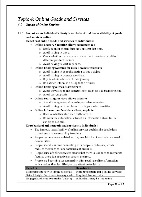 IGCSE EDEXCEL ICT REVISION NOTES: EDEXCEL IGCSE ICT STUDY NOTES 2021 BY ...