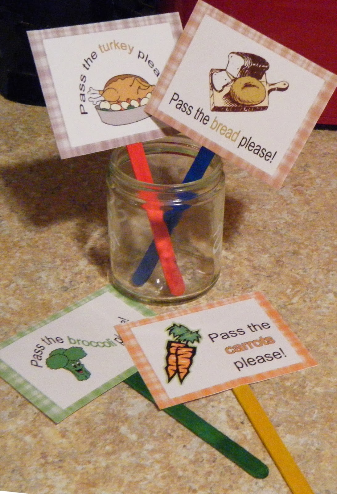 Khristelle: FOOD FLAGS