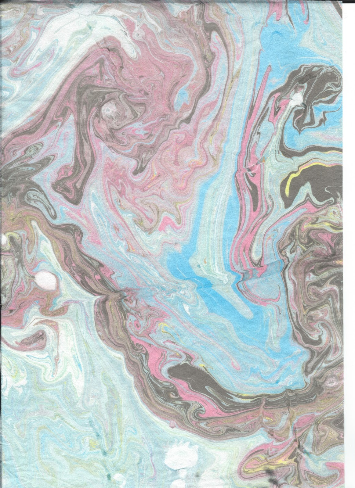 Art Craft Share: Marbling Suminagashi Style
