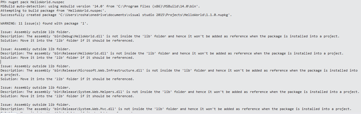Roshans Blog Technical Solutions Nuget Create Host And Reference A Package