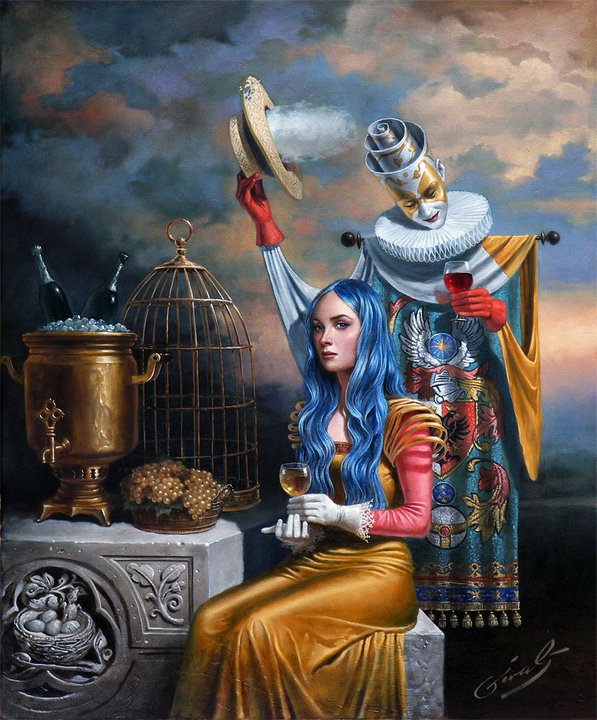 Michael Cheval, 1966 | Playhouse of Quintessence | Tutt'Art@ | Pittura ...