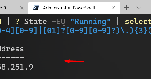Powershell Tip : How to find the IP Address of a VM from a HyperV