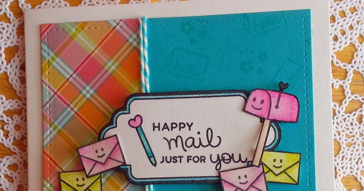 Creative Bliss: Hello and Happy Mail Card